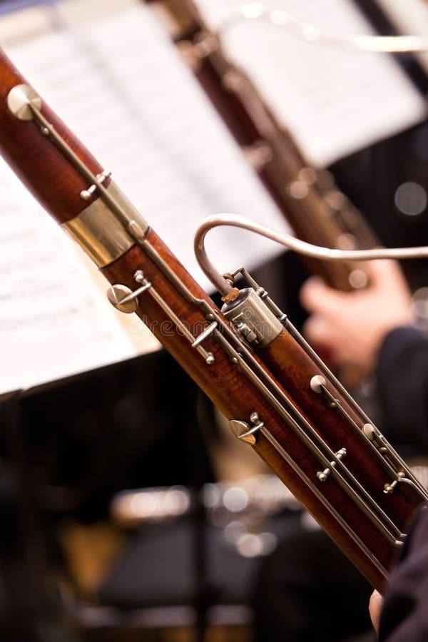 Fagott stockfoto. Bild von musik, vertikal, ausrüstung - 35720104