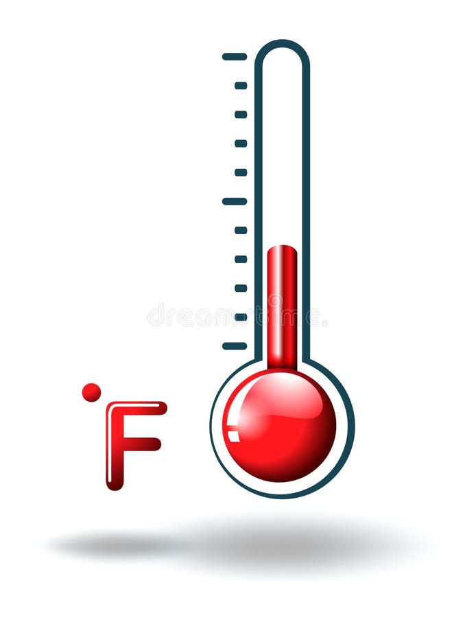 A fahrenheit scale stock vector. Illustration of freezes - 42694730