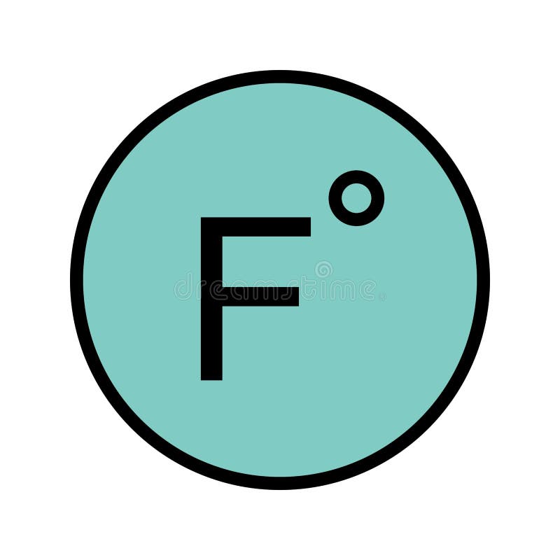 Farenheit Icon Vector From Weather Collection. Thin Line Farenheit ...
