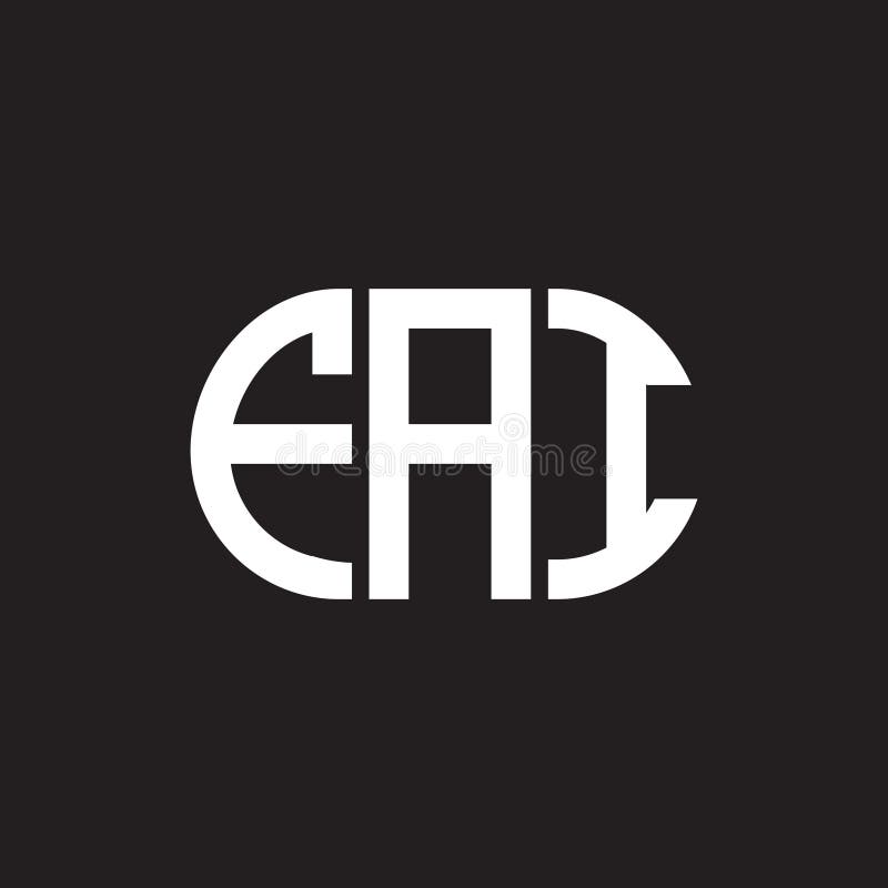 FAI Letter Logo Design on Black Background. FAI Creative Initials ...