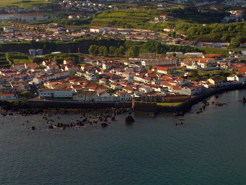 Faial island view stock photo. Image of azores, filds - 24813694