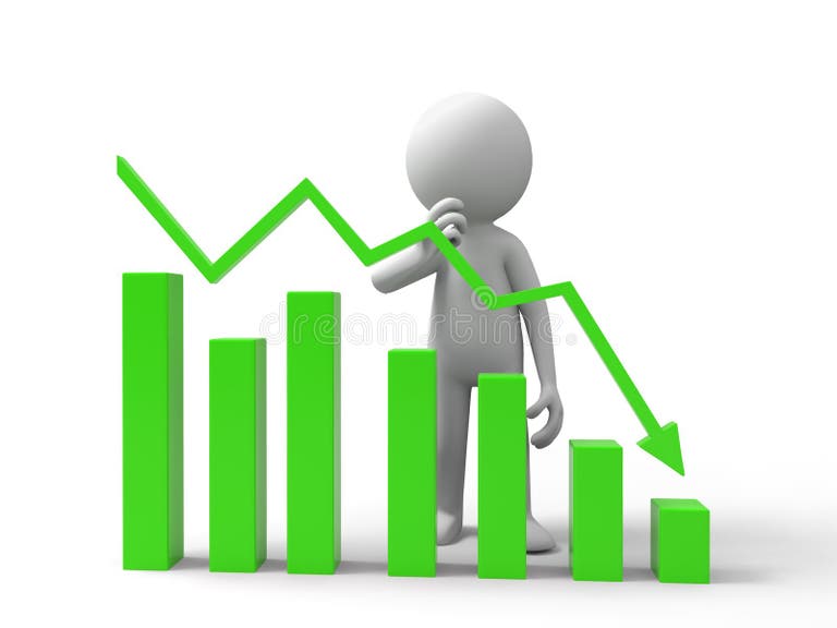 Fail chart stock illustration. Illustration of finance - 30987049