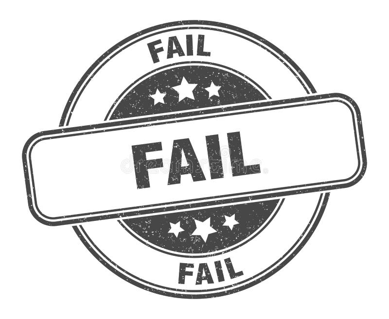 Fail Stamp stock illustration. Illustration of examination - 28898243