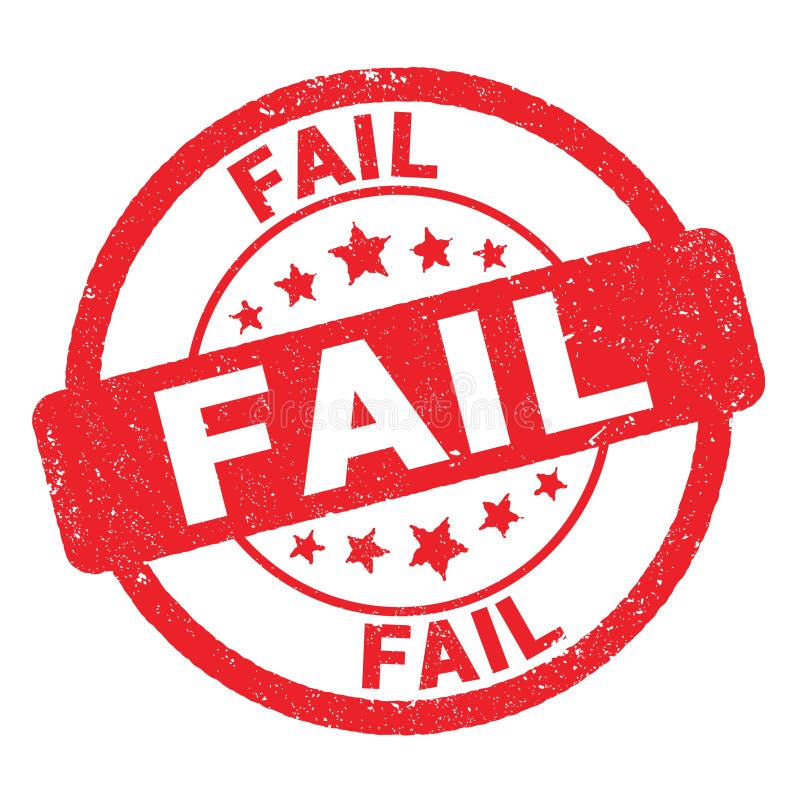 Fail Written Stock Illustrations – 362 Fail Written Stock Illustrations ...