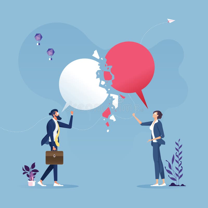 Bad Communication Relationship with Tangled Lines-Business ...