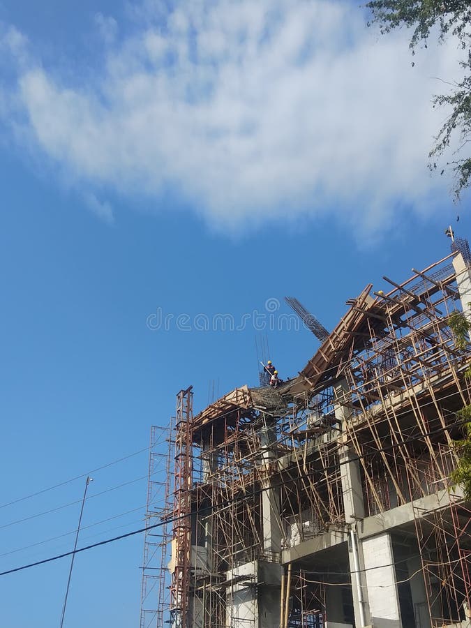 Failed Construction Building Stock Photo - Image of skyscraper ...