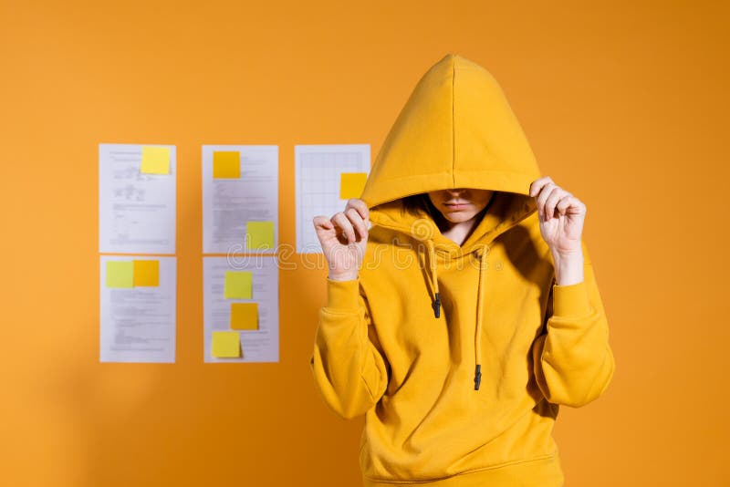 Failed Presentation, a Young Woman Unsuccessfully Presented Her Project ...