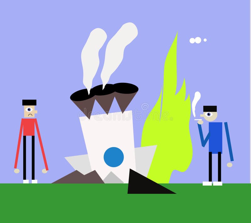 Failed Project Illustration Stock Vector - Illustration of future ...