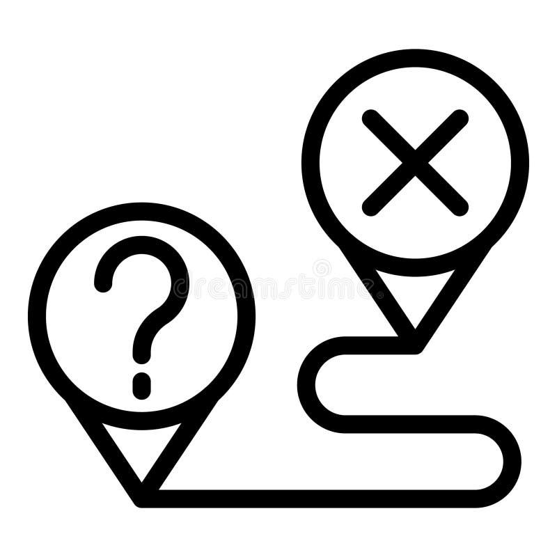 Failed Startup Development Plan Icon Outline Vector. Strategy Project ...