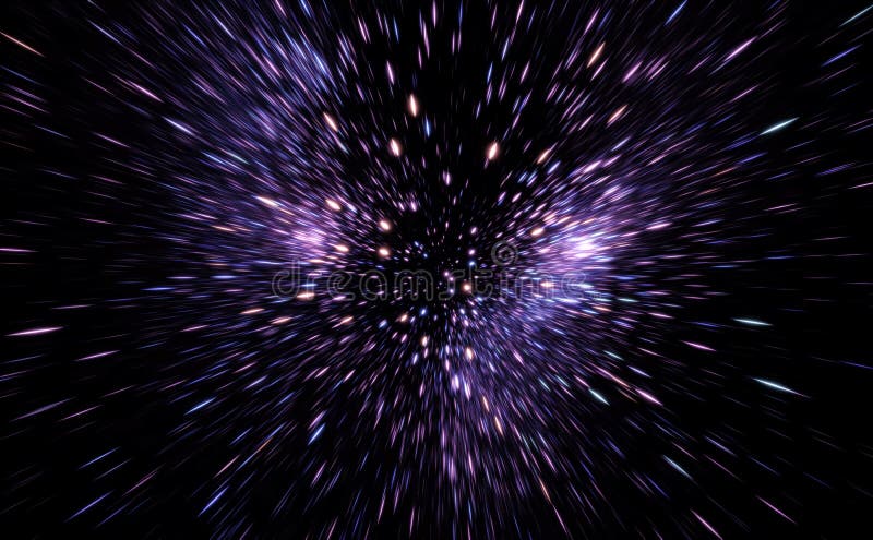 Faille spatio-temporelle illustration stock. Illustration du espace ...