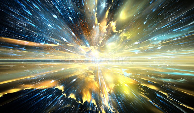 Fond De Faille Spatio-temporelle Illustration Stock - Illustration du ...