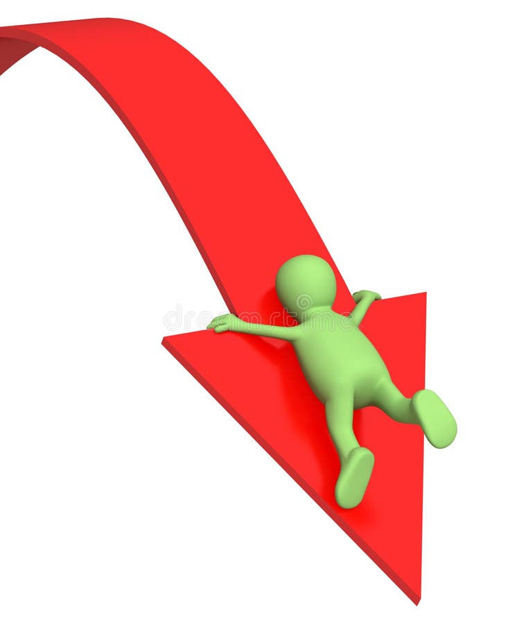 La Noyade Dans La Dette Exprime La Faillite De Fond De Symbole Dollar ...