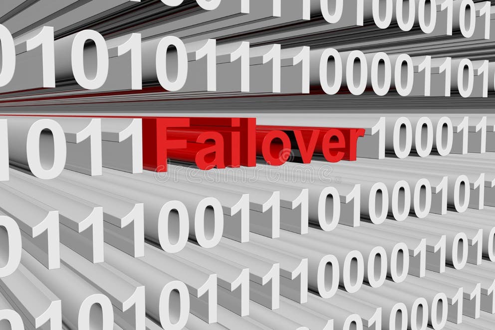 Failover stock illustration. Illustration of termination - 94656040