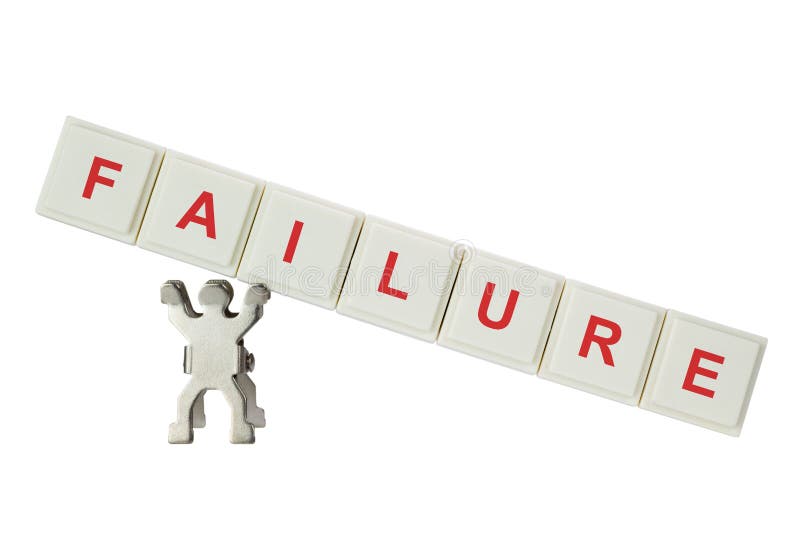 Failure stock image. Image of loser, symbol, lose, letdown - 10839197