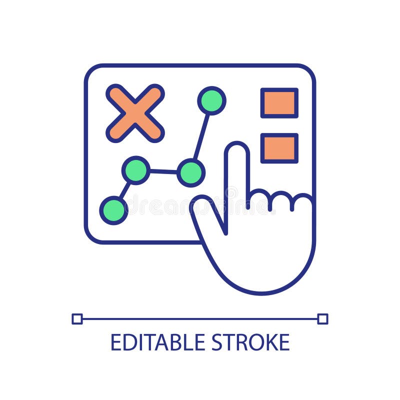 Failure Analysis RGB Color Icon Stock Vector - Illustration of ...