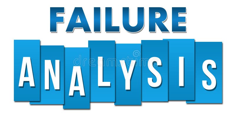 Failure Analysis Icon, Black Vector Sign with Editable Strokes, Concept ...