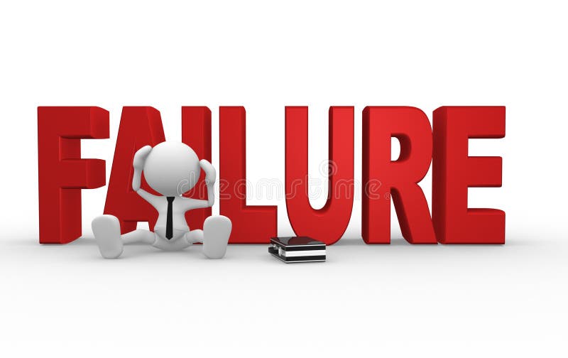 Failure stock illustration. Illustration of fall, crash - 56483449