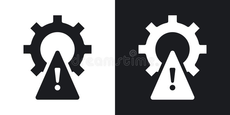 Failure icon vector stock illustration. Illustration of product - 348262936