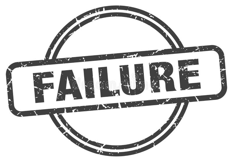 Failure Stamp Set. Failure Square Grunge Sign Stock Vector ...