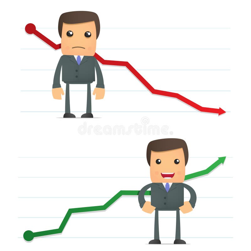 Failure and success stock vector. Illustration of diagram - 20591314