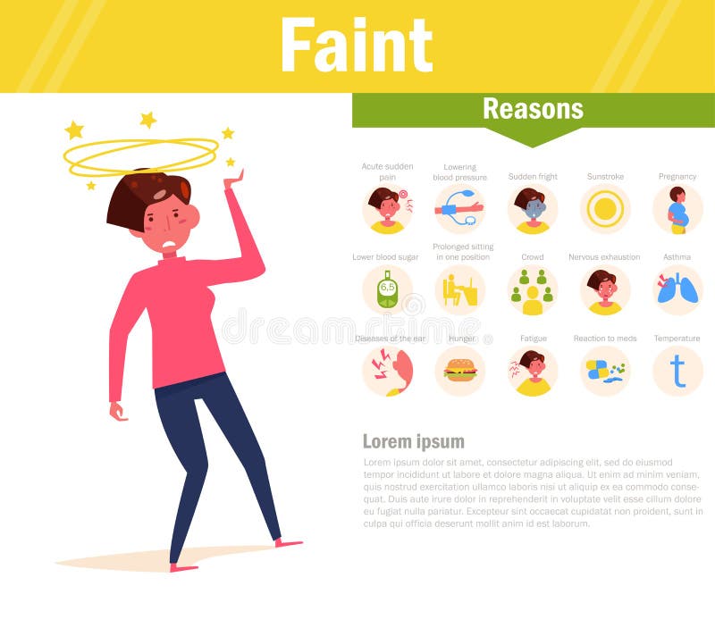 Cartoon Fainting Stock Illustrations – 158 Cartoon Fainting Stock ...