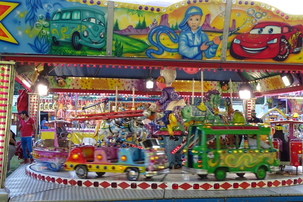 Fair Attraction for Children, Turn Editorial Photo - Image of children ...