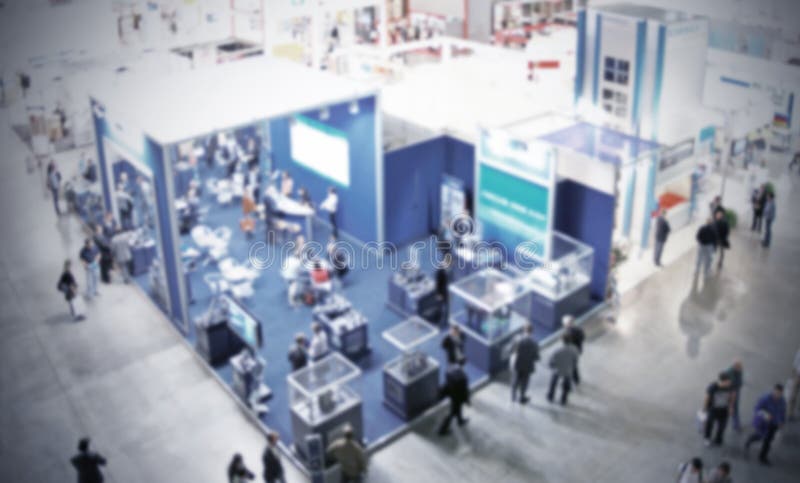 Trade Show Shows Corporate Purchase and Biz Stock Illustration ...