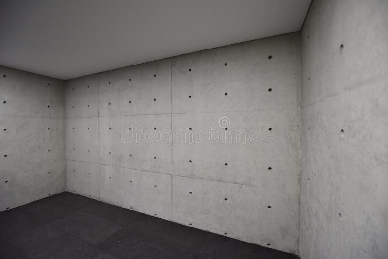 Fair-faced concrete wall stock photo. Image of building - 68255280