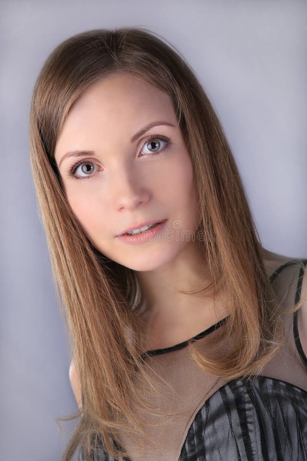 Fair-haired girl stock image. Image of caucasian, beautiful - 34939941