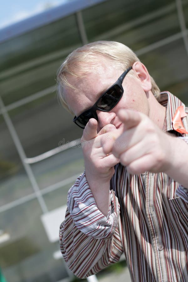 Fair-haired man stock photo. Image of person, shirt, portrait - 9191278