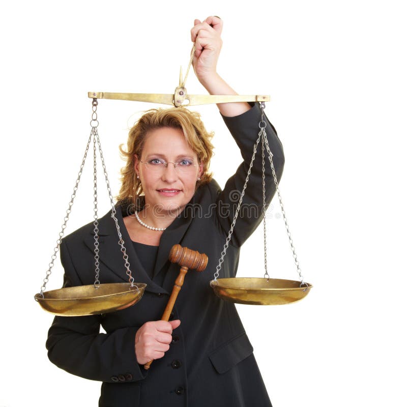 Fair judge stock image. Image of judge, blond, decide - 12471265