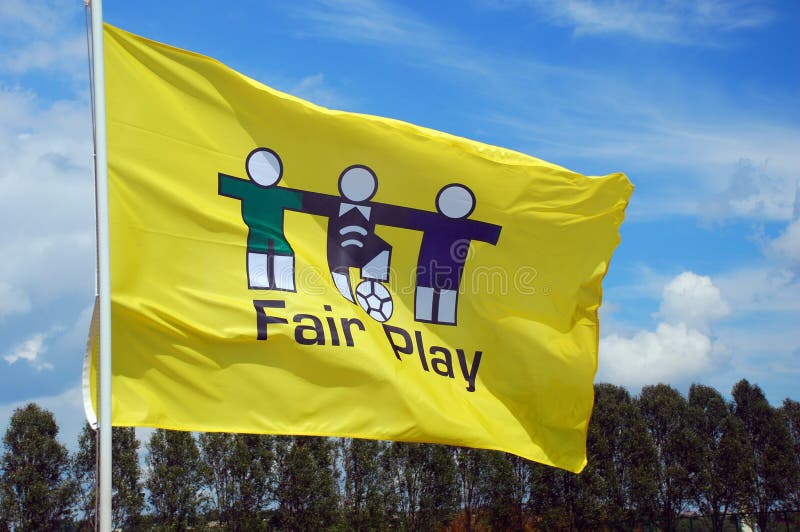 Fair play flag editorial image. Image of city, bootstrap - 26329240