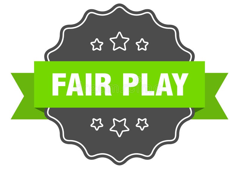 Fair Play Label. Fair Play Isolated Seal. Sticker. Sign Stock Vector ...