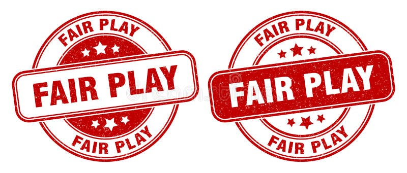 Fair Play Stamp. Fair Play Label. Round Grunge Sign Stock Vector ...