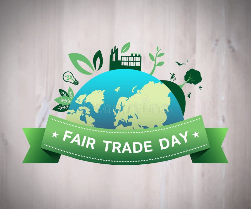 Fair Trade day vector stock vector. Illustration of sign - 52881949
