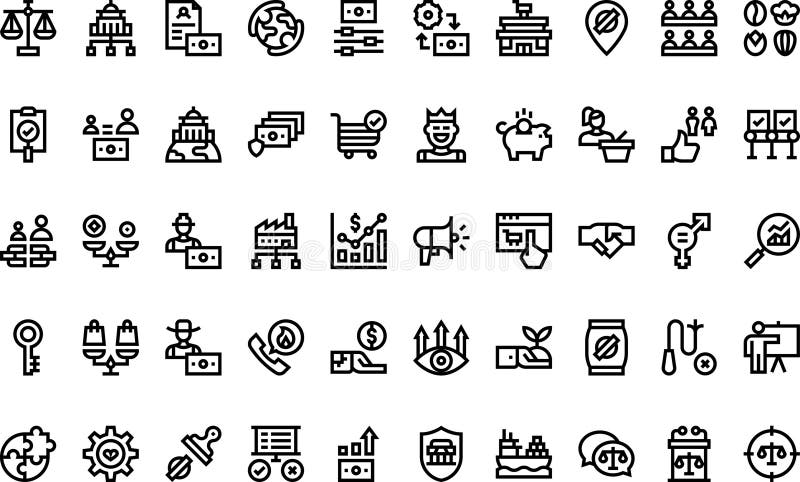 Fair Trade Icons High-Quality Vector Icons Collection with Editable ...