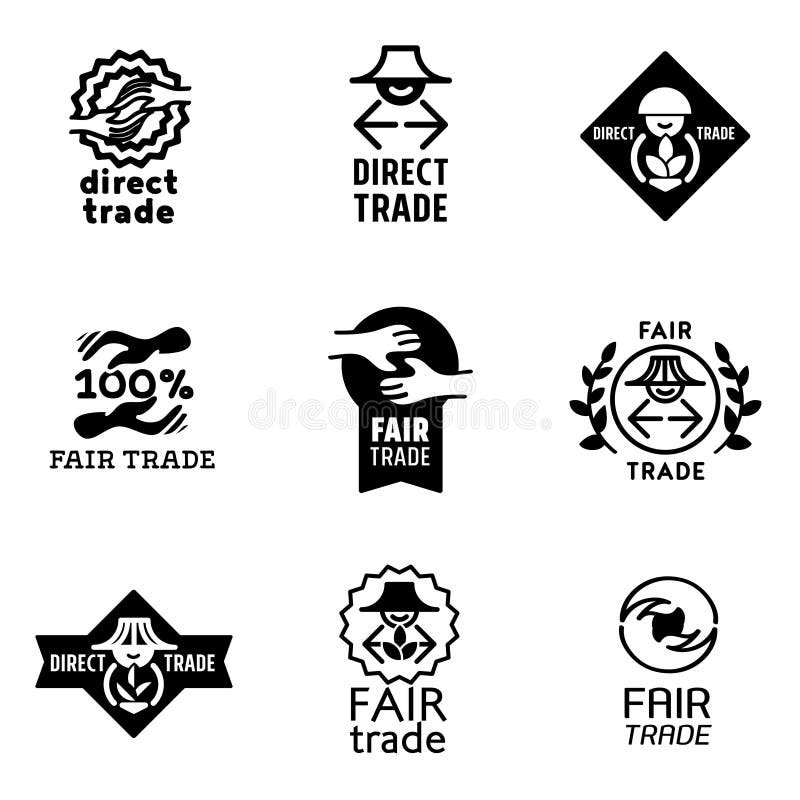 Fair Trade Logo Stock Illustrations – 810 Fair Trade Logo Stock ...