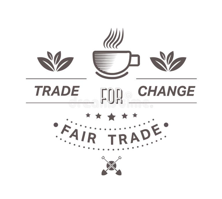 Fair Trade vector stock vector. Illustration of world - 53822938