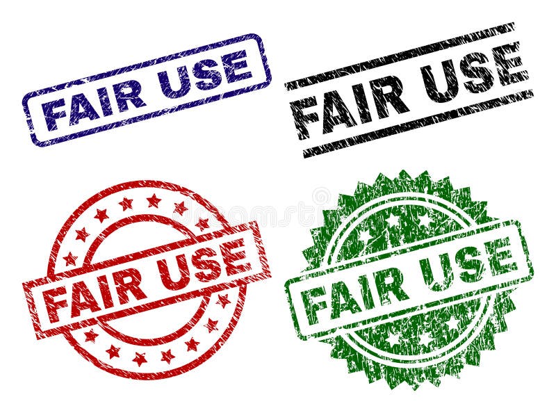 Fair Use Copyright Stamp Stock Illustrations – 31 Fair Use Copyright ...