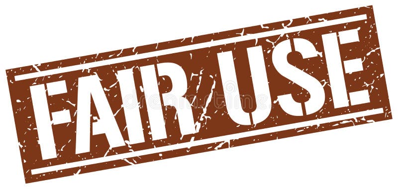 Fair use stamp stock vector. Illustration of square - 120951608