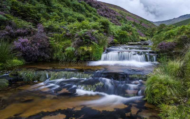 Fairbrook Steps stock image. Image of derbyshire, peak - 195411743