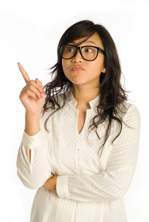 Faire une remarque photo stock. Image du expression, cheveu - 6771736