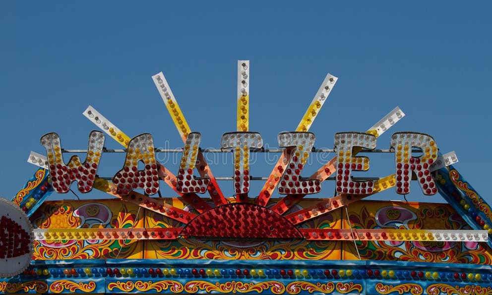 Fairground colours editorial photography. Image of bright - 19242777