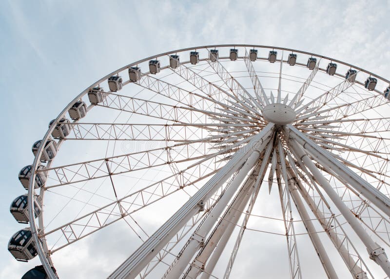 Fairground Ferris Wheel in Liverpool Stock Image - Image of ferris ... Fairground Ferris Wheel in Liverpool Stock Image - Image of ferris ...