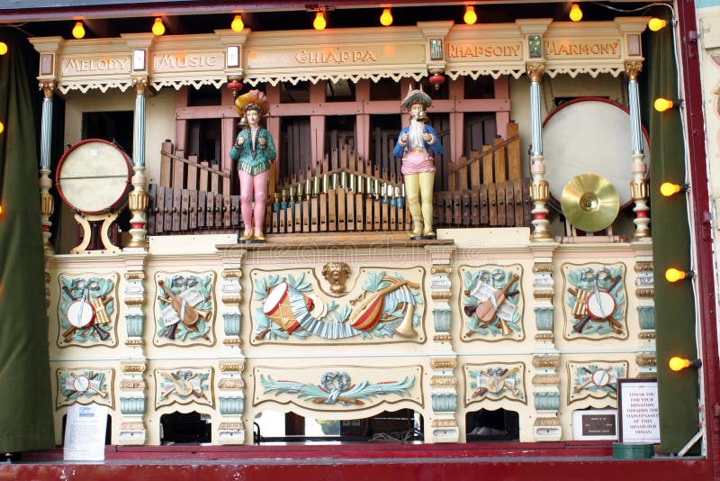 Fairground Music Organ stock photo. Image of mechanical - 19674