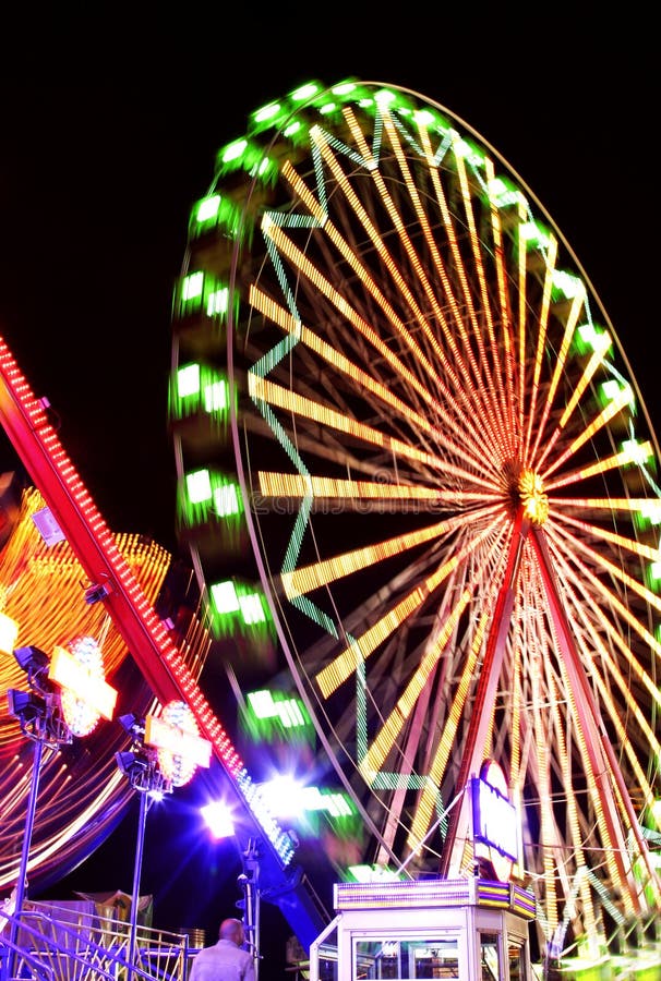 Carousel stock photo. Image of spin, merrygoround, colors - 107304