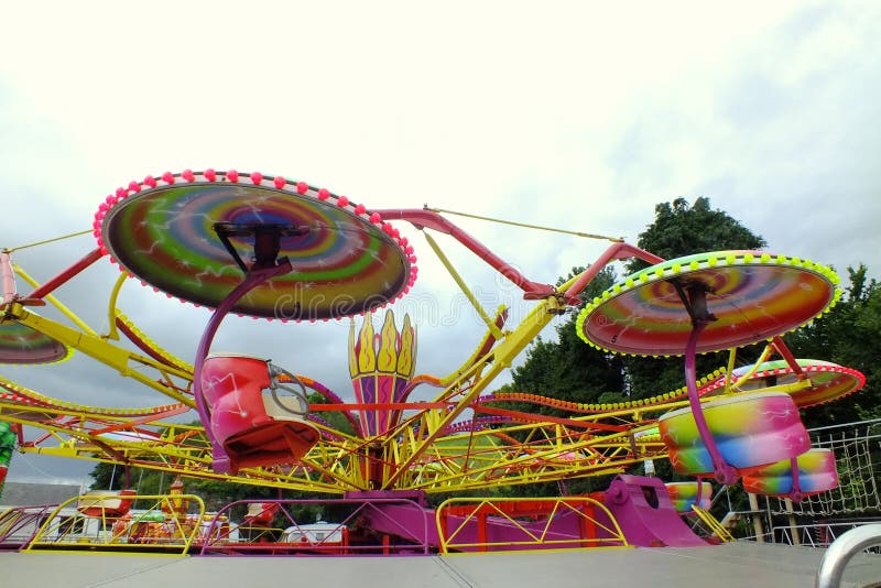 Fairground Ride stock photo. Image of attraction, fair - 48323776