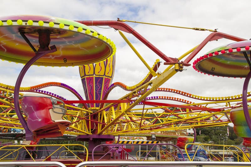 Fairground Ride stock photo. Image of ireland, funfair - 48323882