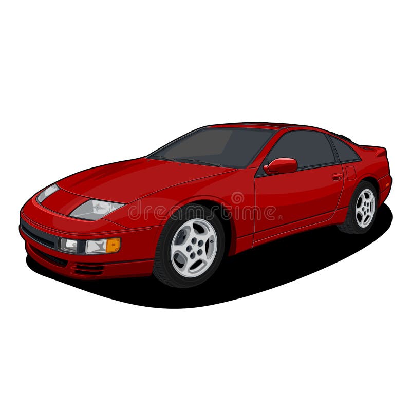 300zx Stock Illustrations – 3 300zx Stock Illustrations, Vectors ...