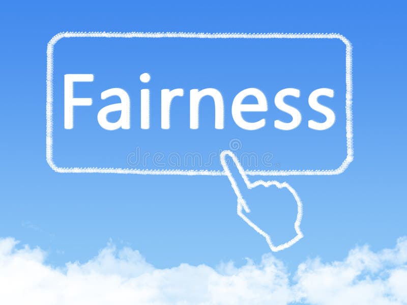 Fairness stock illustration. Illustration of white, being - 29083338